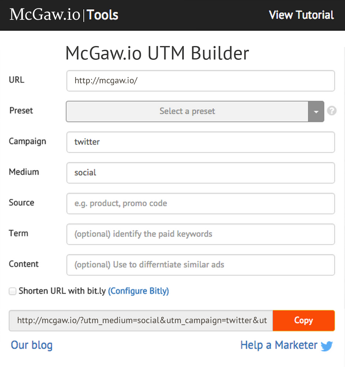 The Ultimate Guide to UTMs presented by McGaw