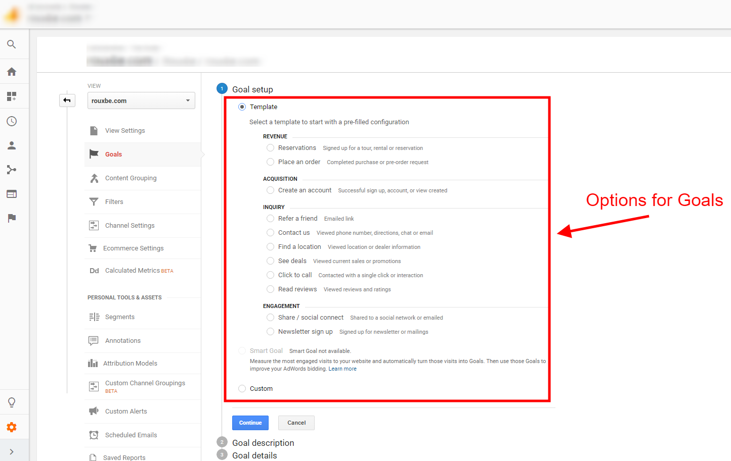 Building Google Analytics Goals into Macro Conversions - McGaw